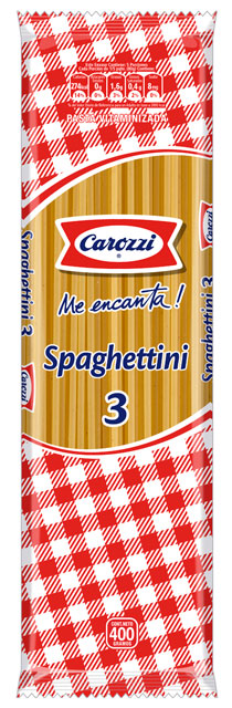 CAROZZI SPAGHETTI 3 400 GR - Carozzi