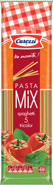 CAROZZI SPAGHETTI TRICOLOR 400 GR - Carozzi
