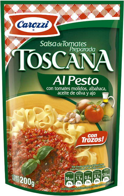 CAROZZI SALSA TOSCANA AL PESTO 200 GR - Carozzi