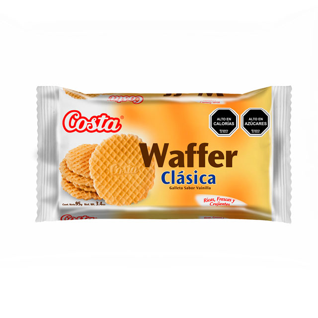 COSTA GALLETA WAFFER CLASICA 95 GR - Carozzi