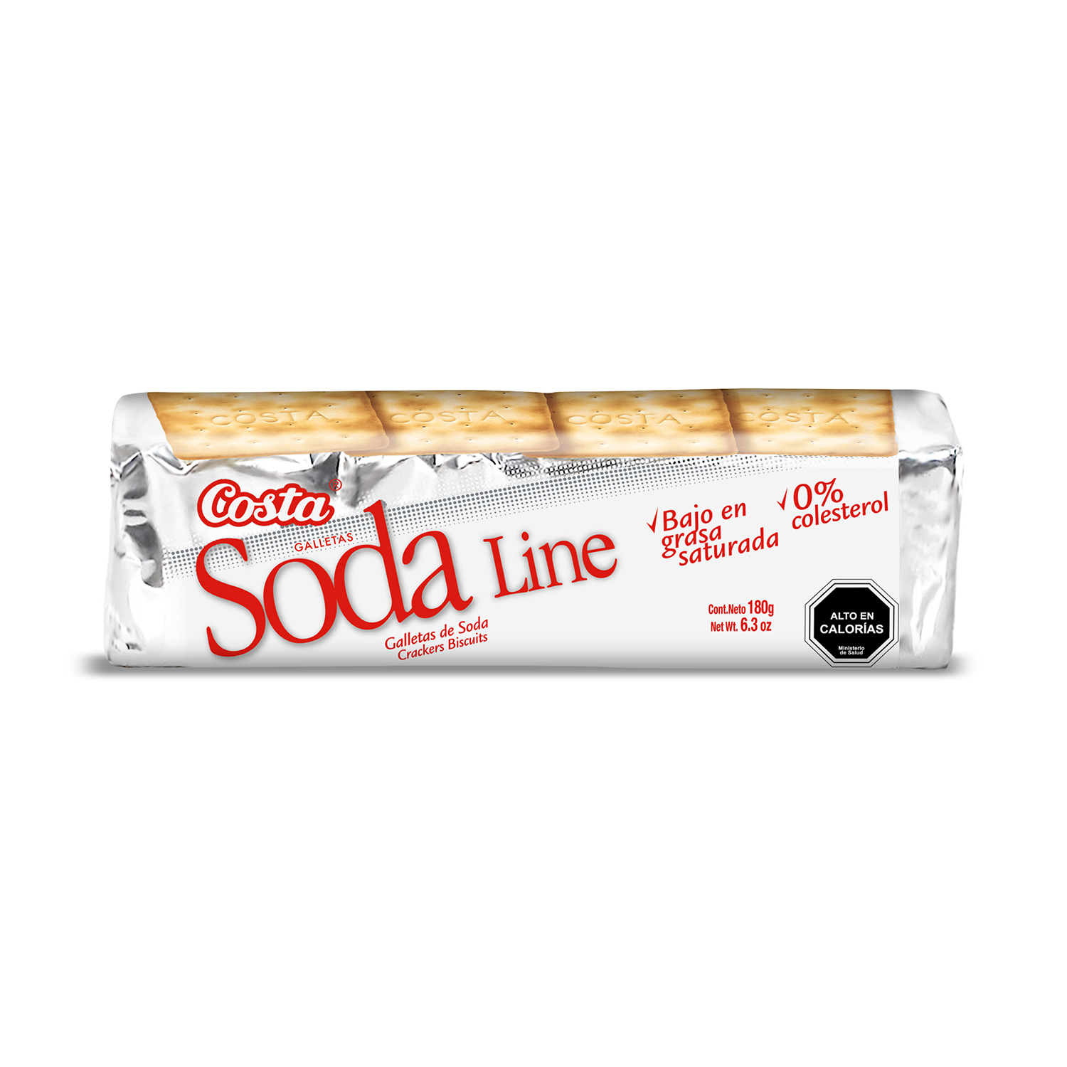 COSTA GALLETA SODA LINE 180 GR - Carozzi